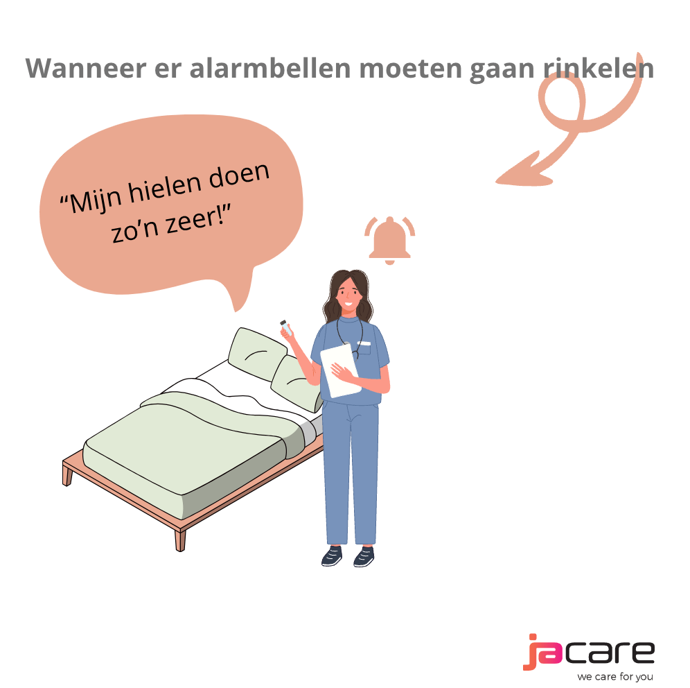 Decubitusspecialist: wanneer er alarmbellen moeten gaan rinkelen - jacare